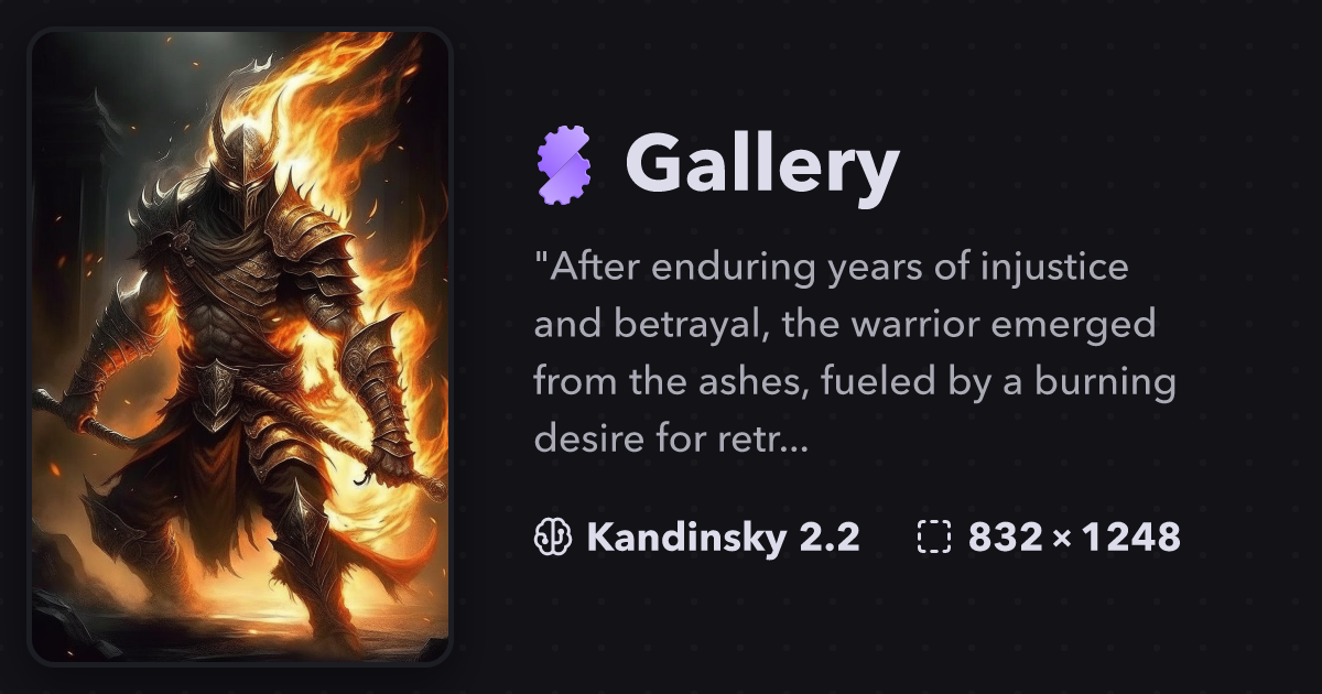 ""After enduring years of injustice an..." | Gallery | Stablecog