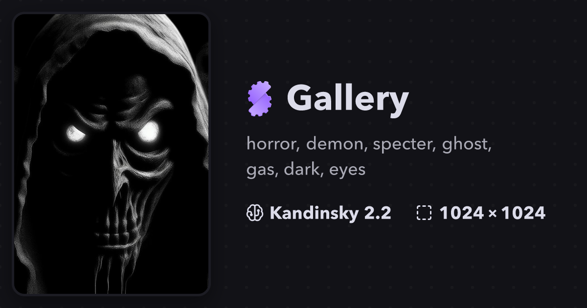 "horror, demon, specter, ghost, gas, d..." | Gallery | Stablecog