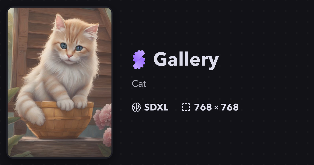 "Cat" | Gallery | Stablecog