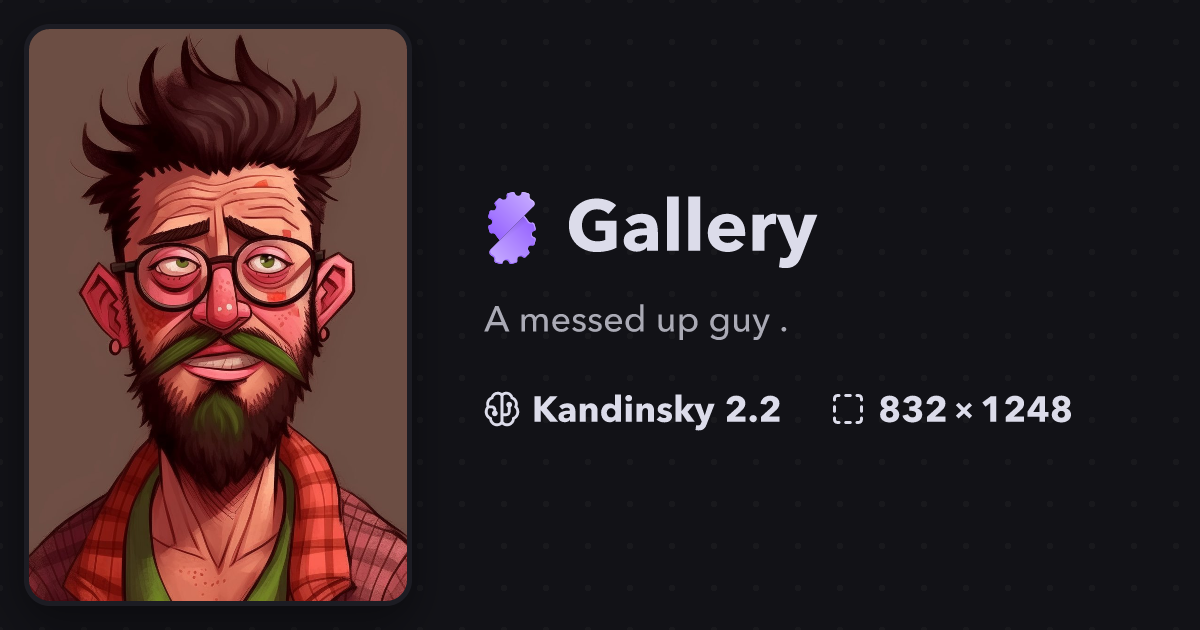 "A messed up guy ." | Gallery | Stablecog