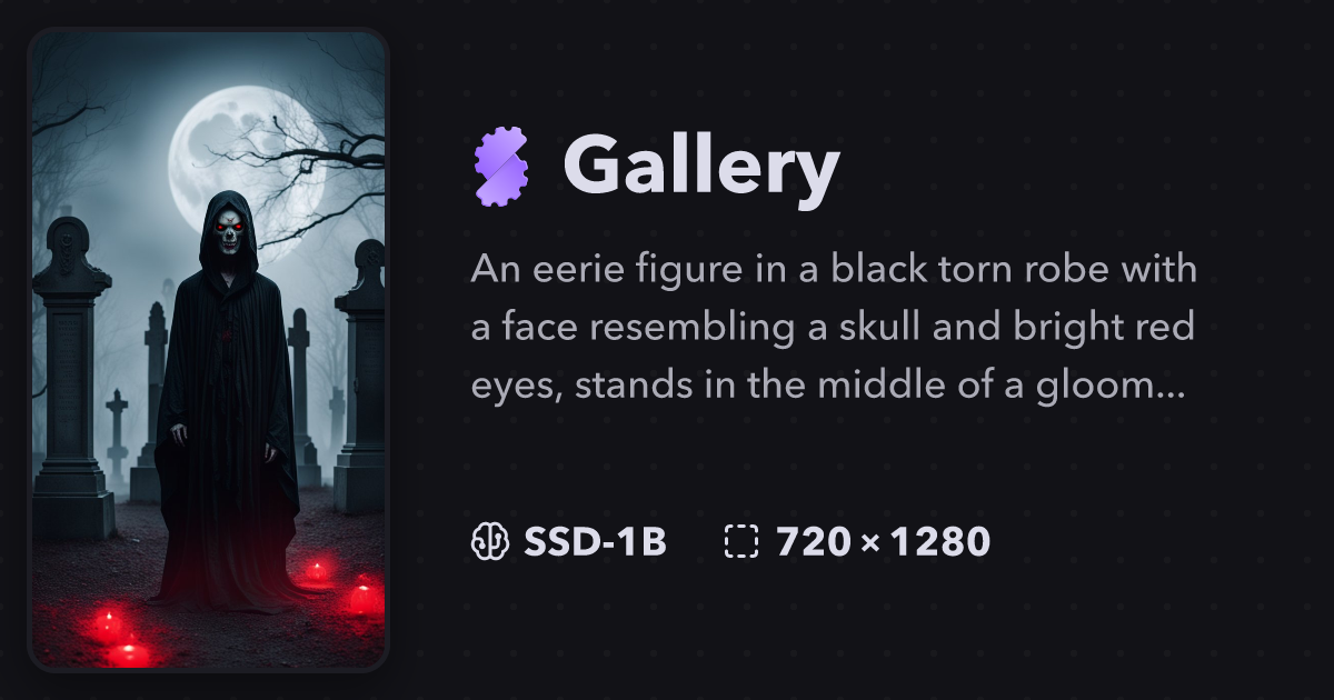 "An eerie figure in a black torn robe ..." | Gallery | Stablecog