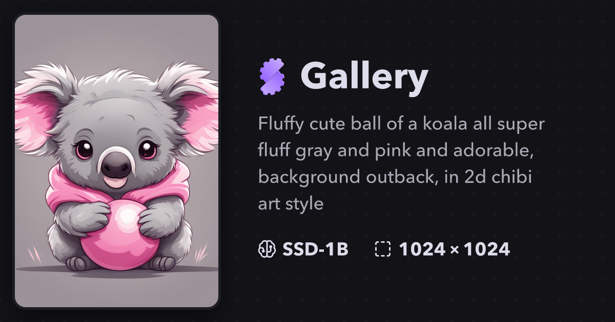 Fluffy cute ball of a koala all super fluff gray a... | Gallery