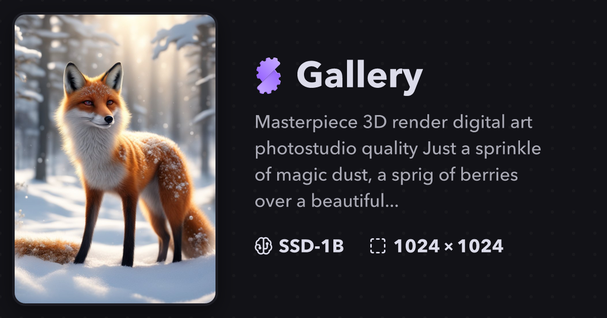 "Masterpiece 3D render digital art pho..." | Gallery | Stablecog