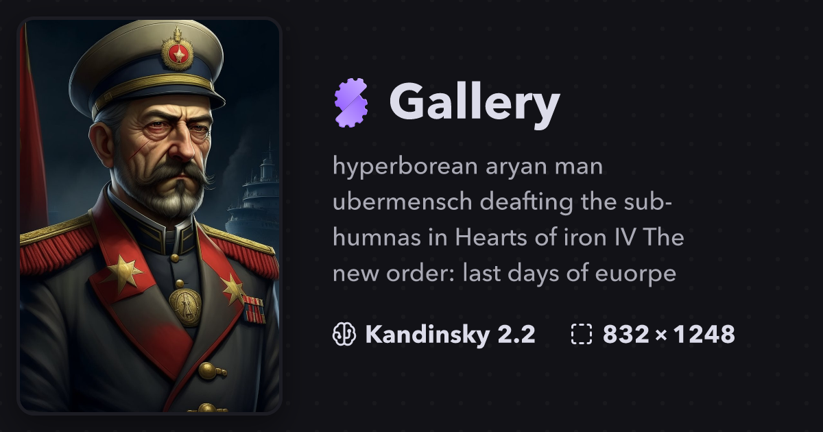 "hyperborean aryan man ubermensch deaf..." | Gallery | Stablecog