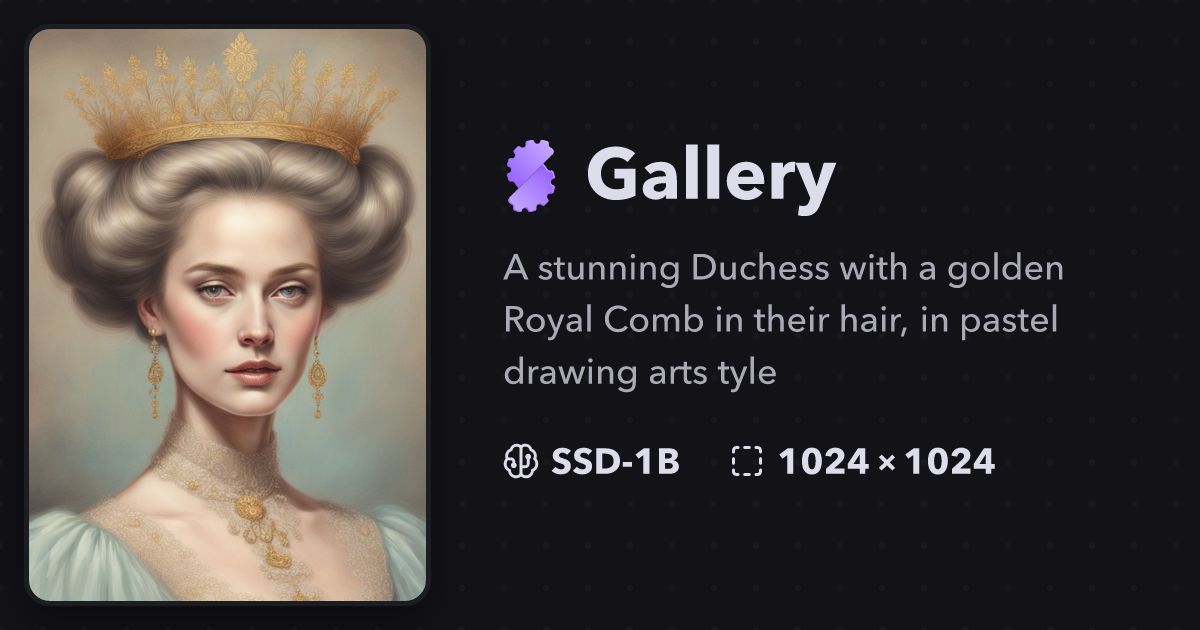 "A stunning Duchess with a golden Roya..." | Gallery | Stablecog