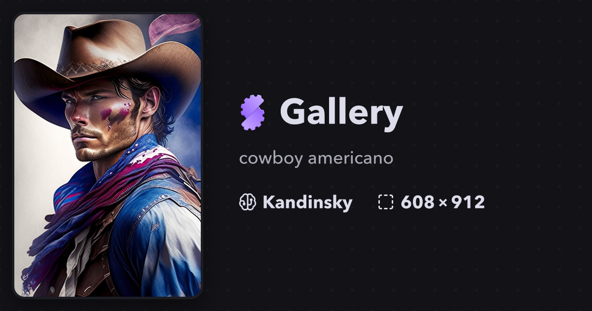 "cowboy americano" | Gallery | Stablecog