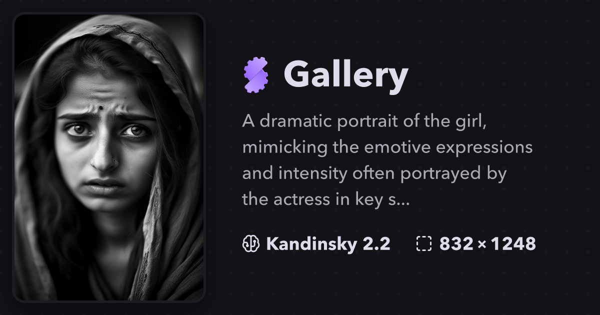 A dramatic portrait of the girl, mimicking the emo... | Gallery