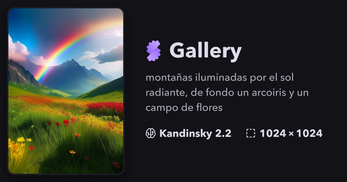 "montañas iluminadas por el sol radian..." | Gallery | Stablecog