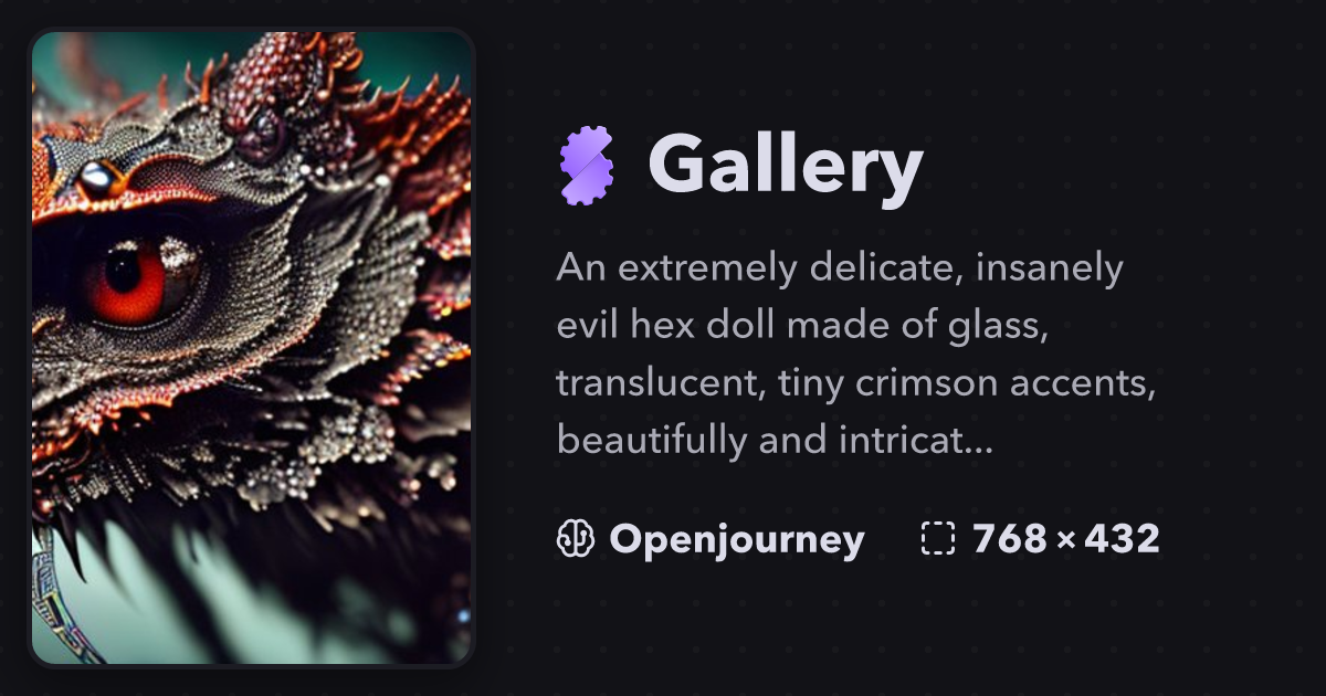 An extremely delicate, insanely evil hex doll made... | Gallery