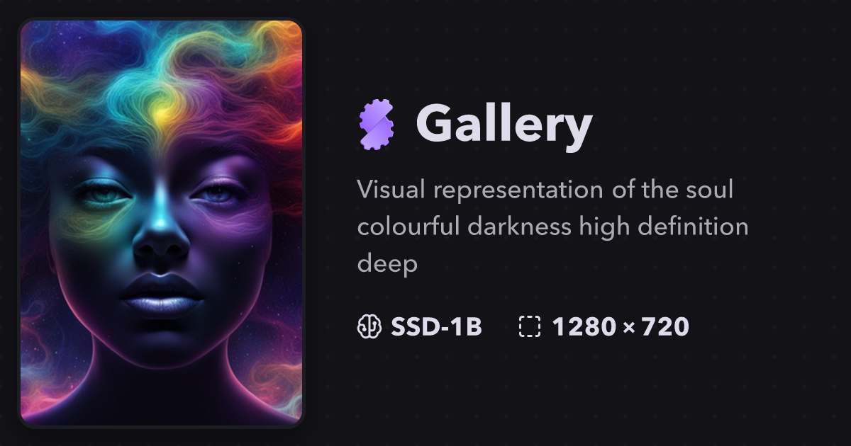 "Visual representation of the soul col..." | Gallery | Stablecog