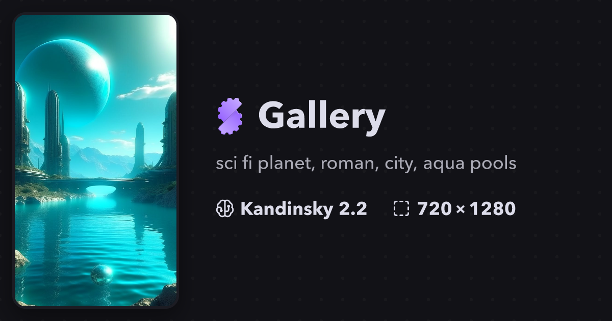 "sci fi planet, roman, city, aqua pools" | Gallery | Stablecog