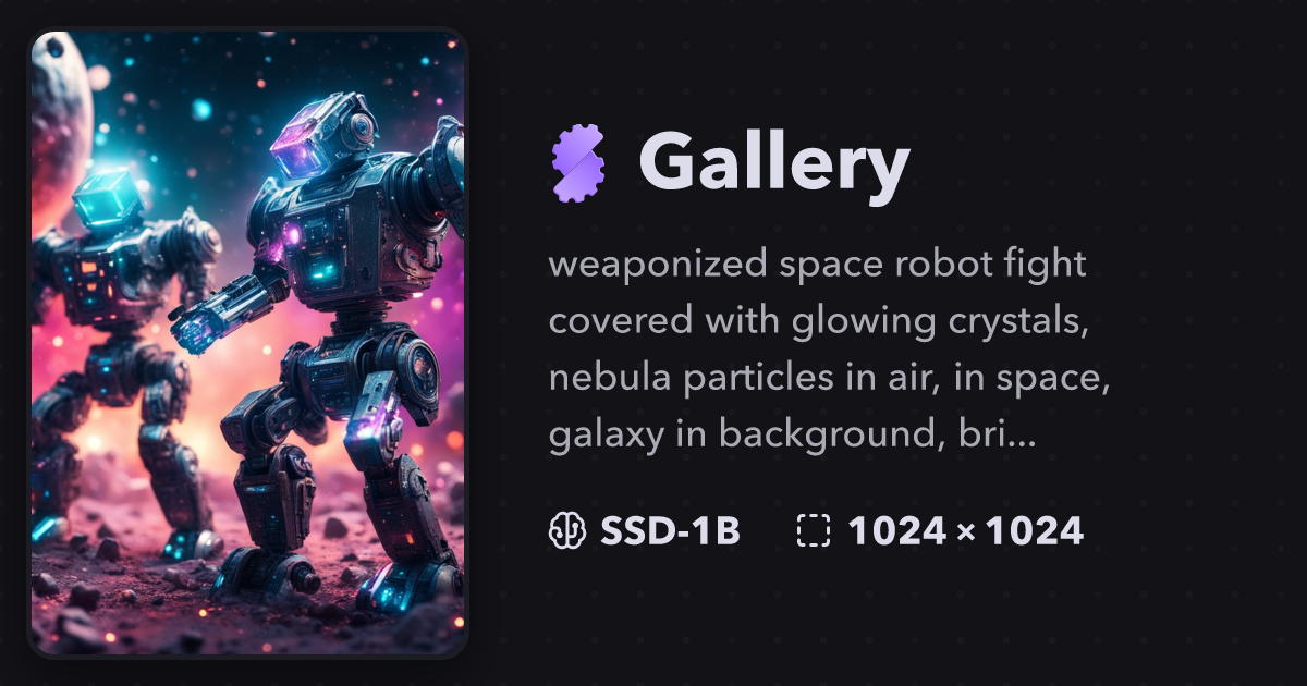 "weaponized space robot fight covered ..." | Gallery | Stablecog