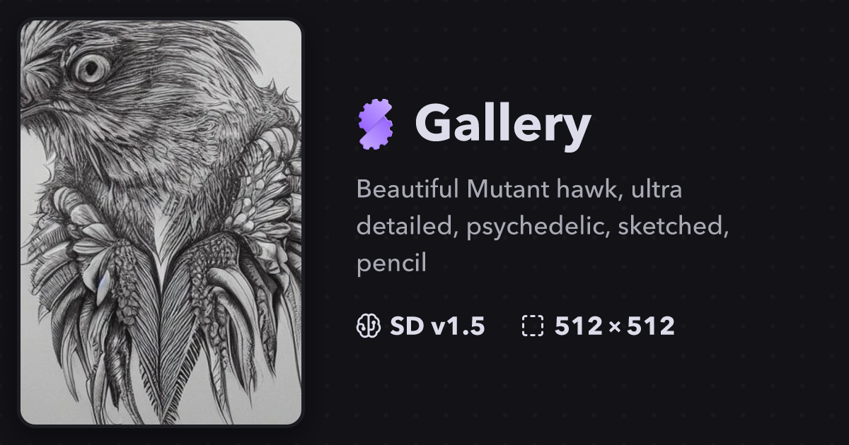 "Beautiful Mutant hawk, ultra detailed..." | Gallery | Stablecog