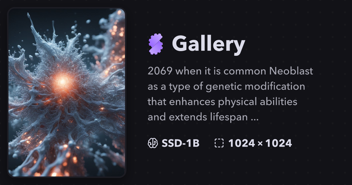 "2069 when it is common Neoblast as a ..." | Gallery | Stablecog