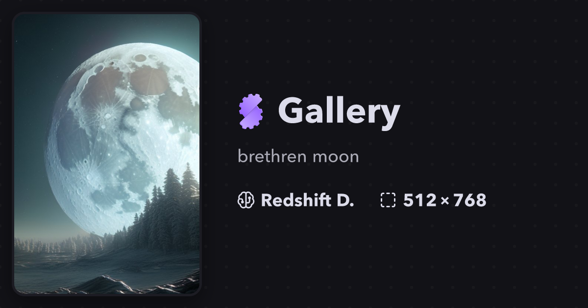 "brethren moon" | Gallery | Stablecog