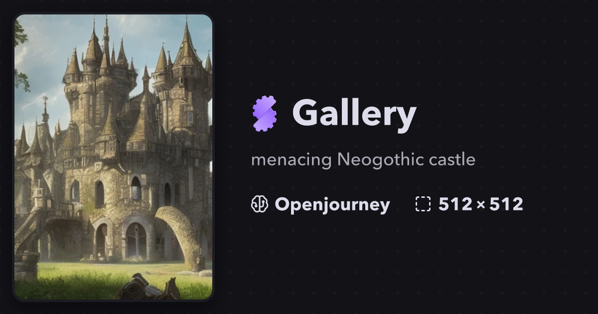 "menacing Neogothic castle" | Gallery | Stablecog
