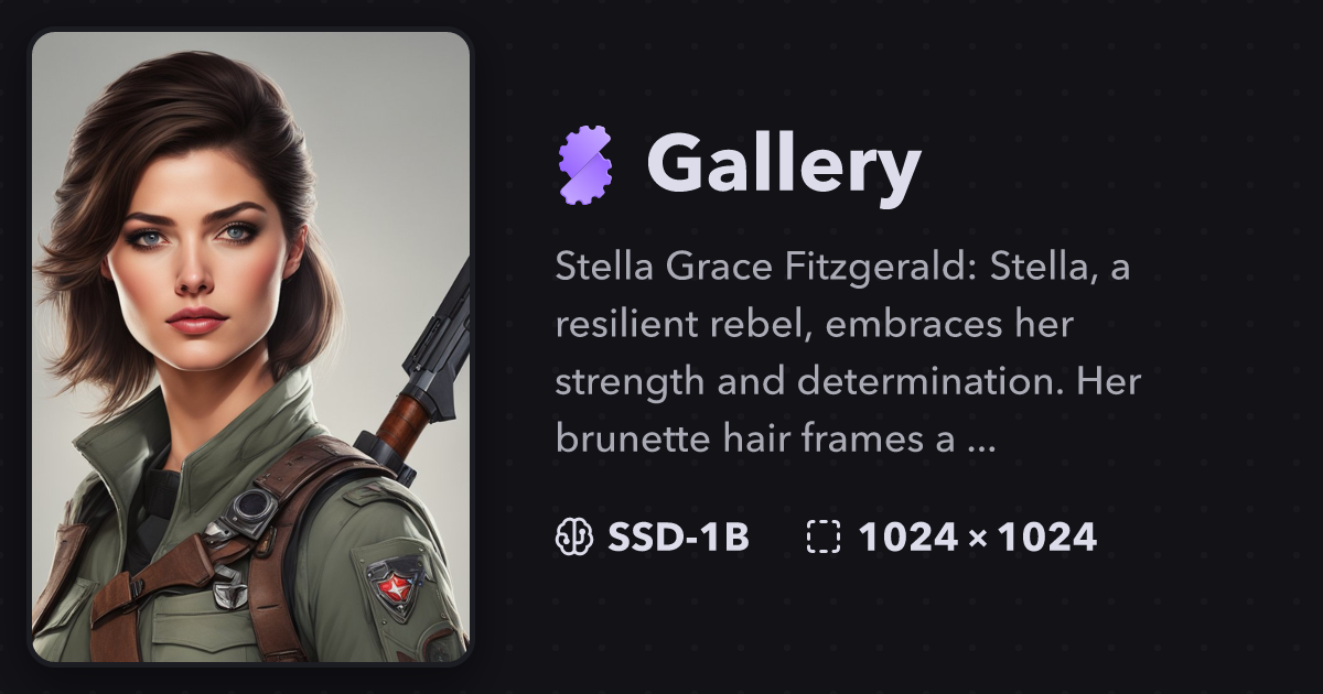 Stella Grace Fitzgerald: Stella, a resilient rebel... | Gallery