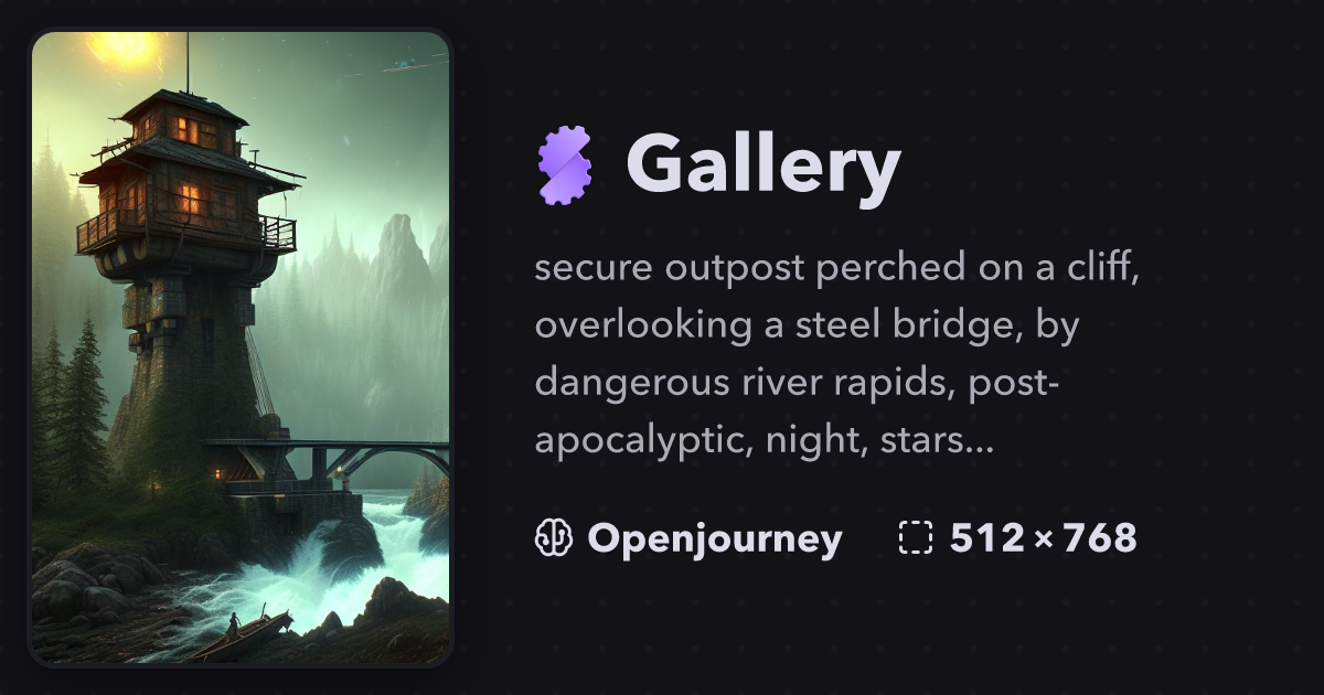 "secure outpost perched on a cliff, ov..." | Gallery | Stablecog