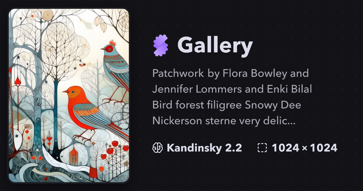 "Patchwork by Flora Bowley and Jennife..." | Gallery | Stablecog