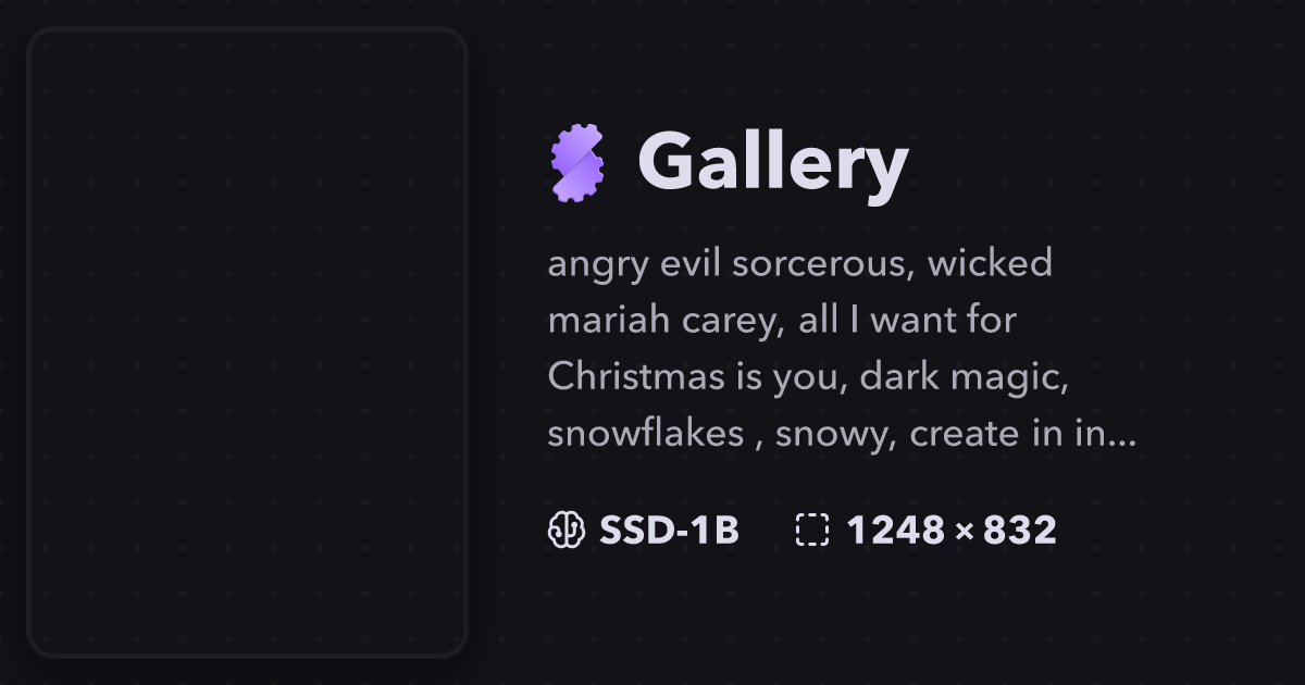 "angry evil sorcerous, wicked mariah c..." | Gallery | Stablecog