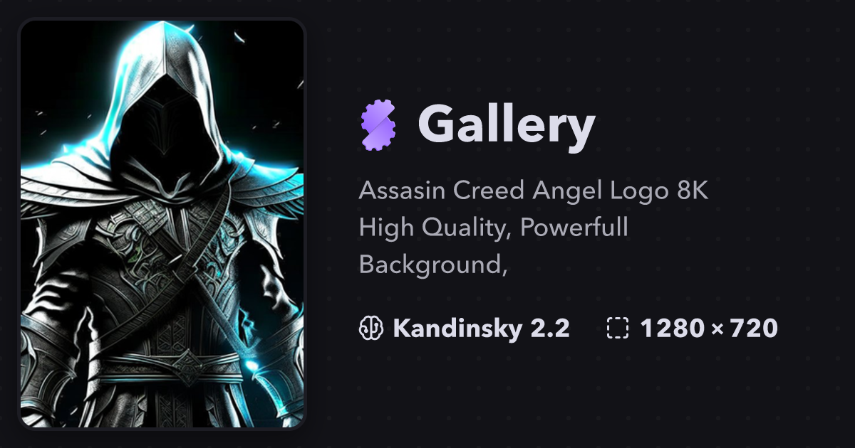 "Assasin Creed Angel Logo 8K High Qual..." | Gallery | Stablecog
