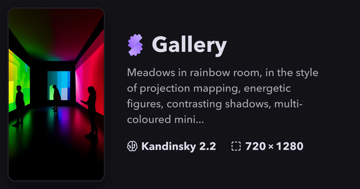 "Meadows in rainbow room, in the style..." | Gallery | Stablecog