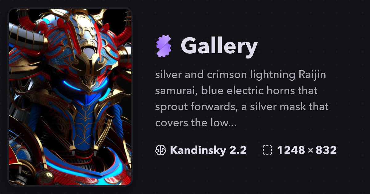 "silver and crimson lightning Raijin s..." | Gallery | Stablecog