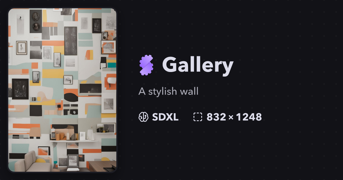 A stylish wall | Gallery