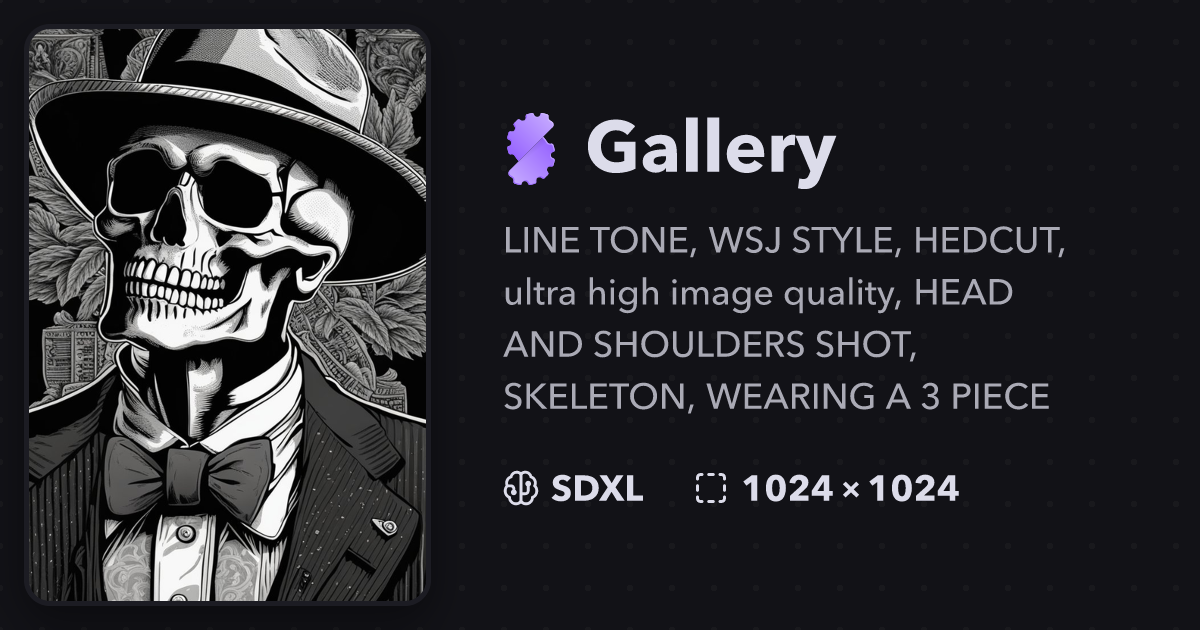 "LINE TONE, WSJ STYLE, HEDCUT, ultra h..." | Gallery | Stablecog