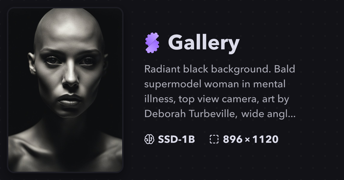 "Radiant black background. Bald superm..." | Gallery | Stablecog