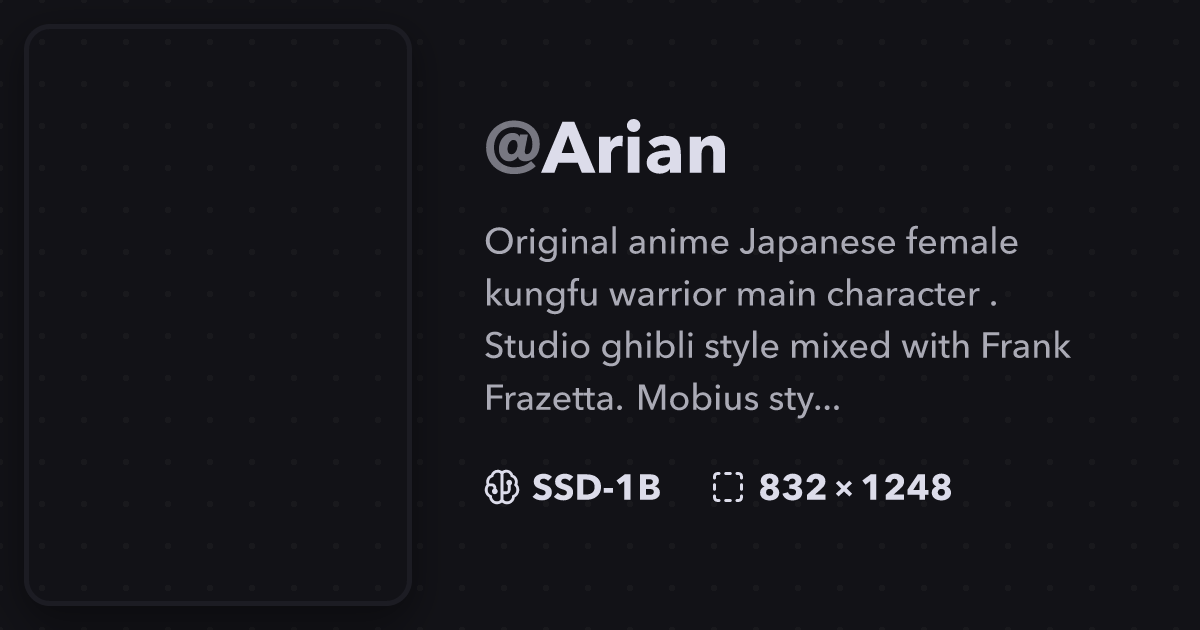 "Original anime Japanese female kungfu wa..." | @Arian on Stablecog