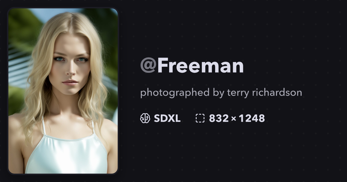 "photographed by terry richardson" | @Freeman on Stablecog