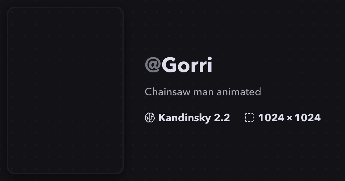 "Chainsaw man animated" | @Gorri on Stablecog