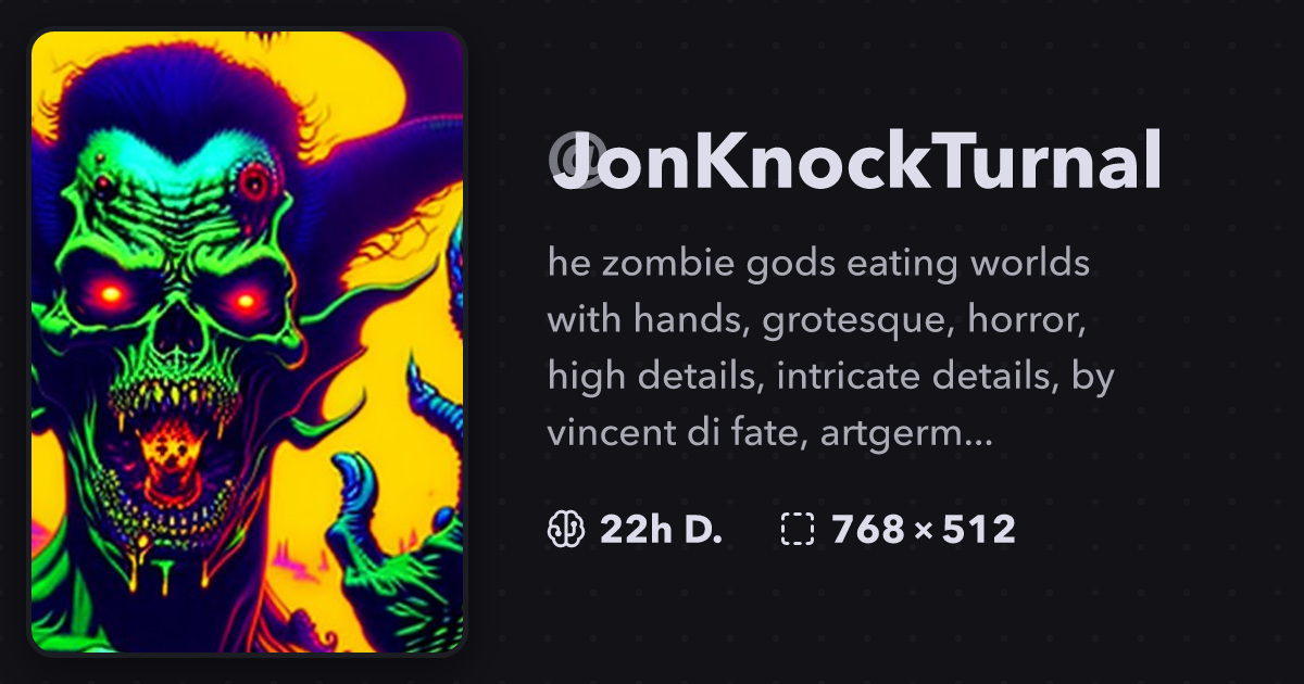 He zombie gods eating worlds with hands, grotesque... | @JonKnockTurnal