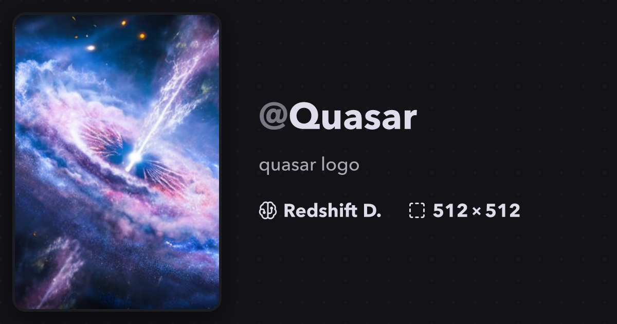 "quasar logo" | @Quasar on Stablecog