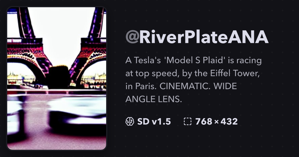 "A Tesla's 'Model S Plaid' is racing at t..." | @RiverPlateANA on Stablecog