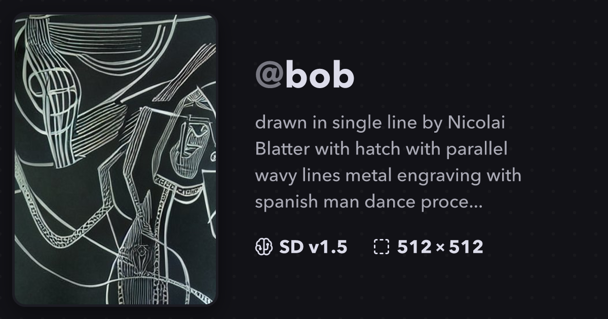 "drawn in single line by Nicolai Blatter ..." | @bob on Stablecog
