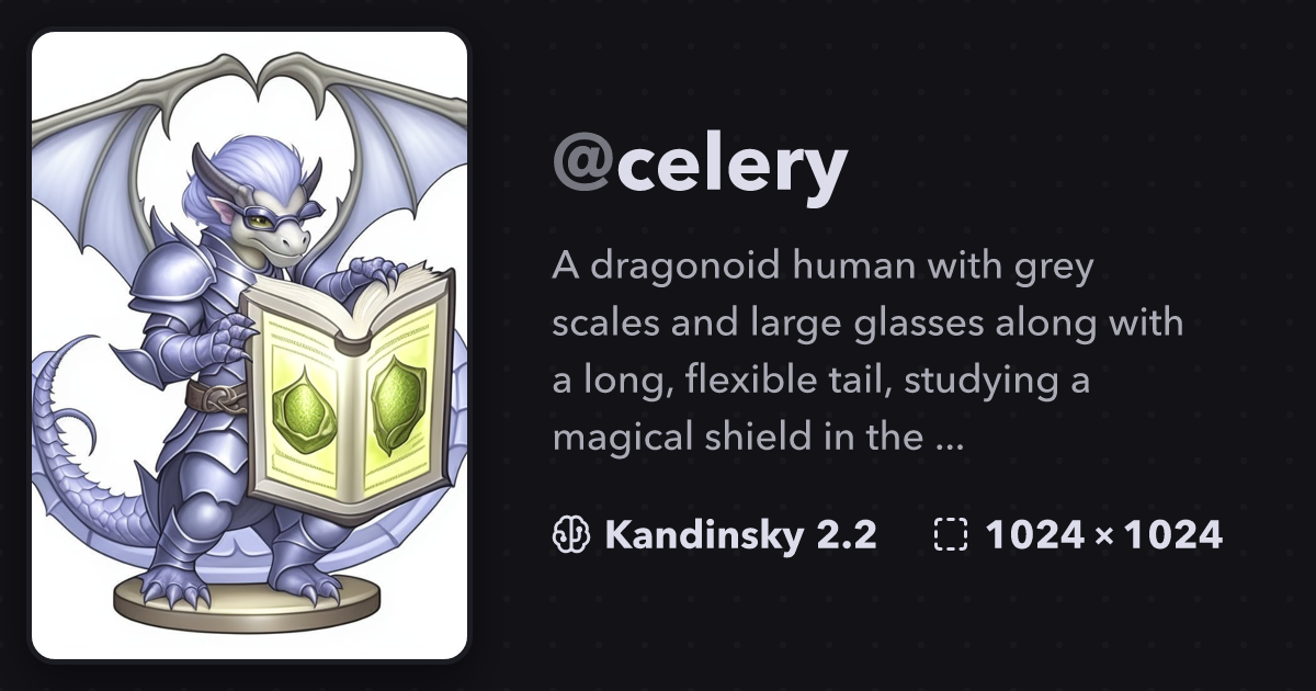 "A dragonoid human with grey scales and l..." | @celery on Stablecog