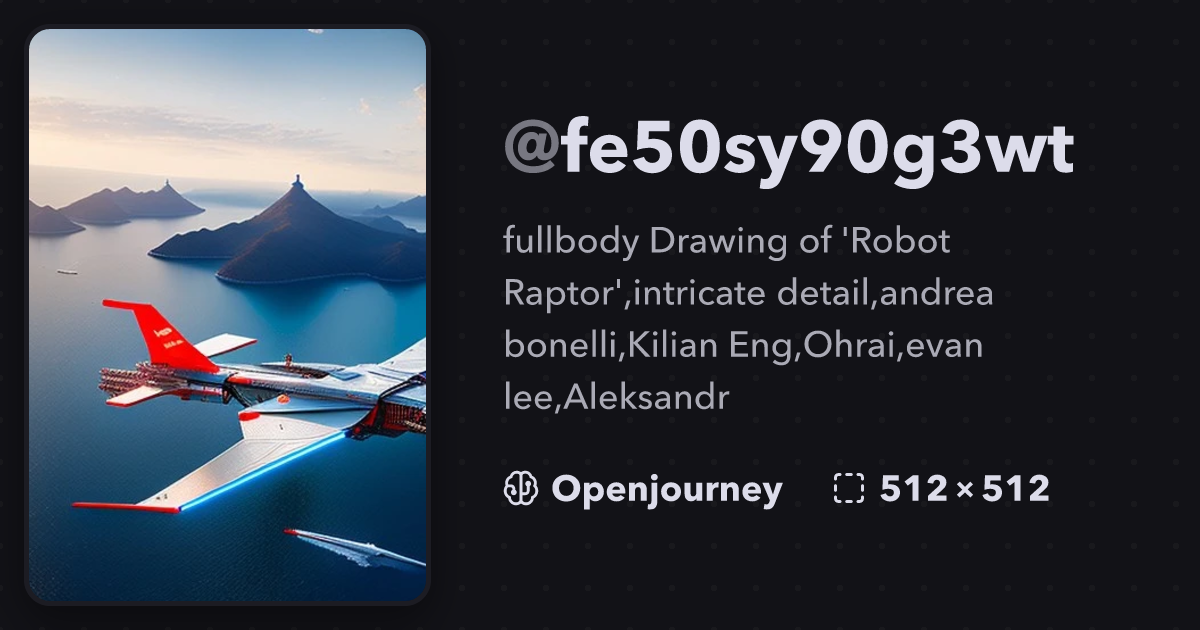 "fullbody Drawing of 'Robot Raptor',intri..." | @fe50sy90g3wt on Stablecog