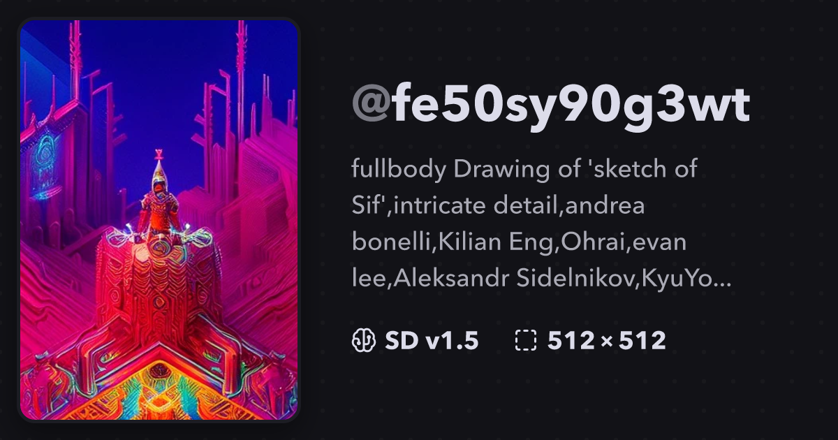 Fullbody Drawing of 'sketch of Sif',intricate deta... | @fe50sy90g3wt