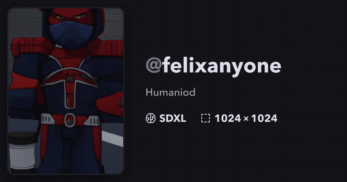 "Humaniod" | @felixanyone on Stablecog