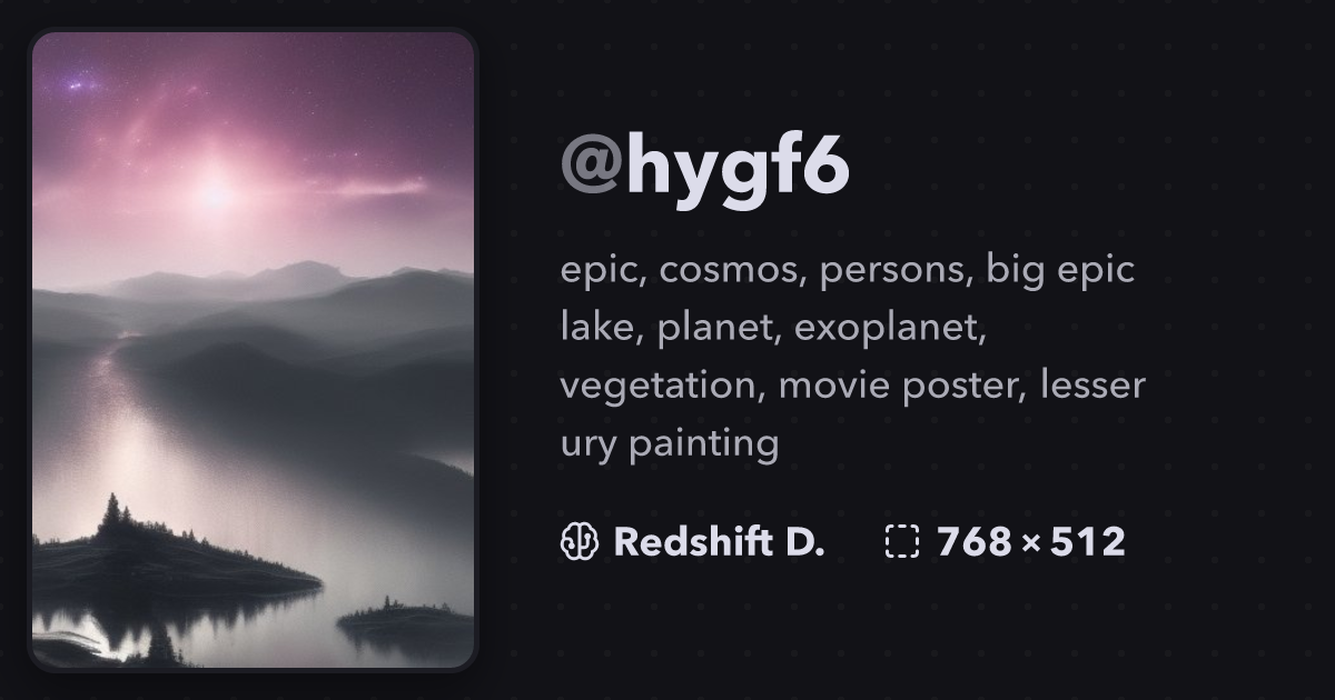 Epic, cosmos, persons, big epic lake, planet, exop... | @hygf6