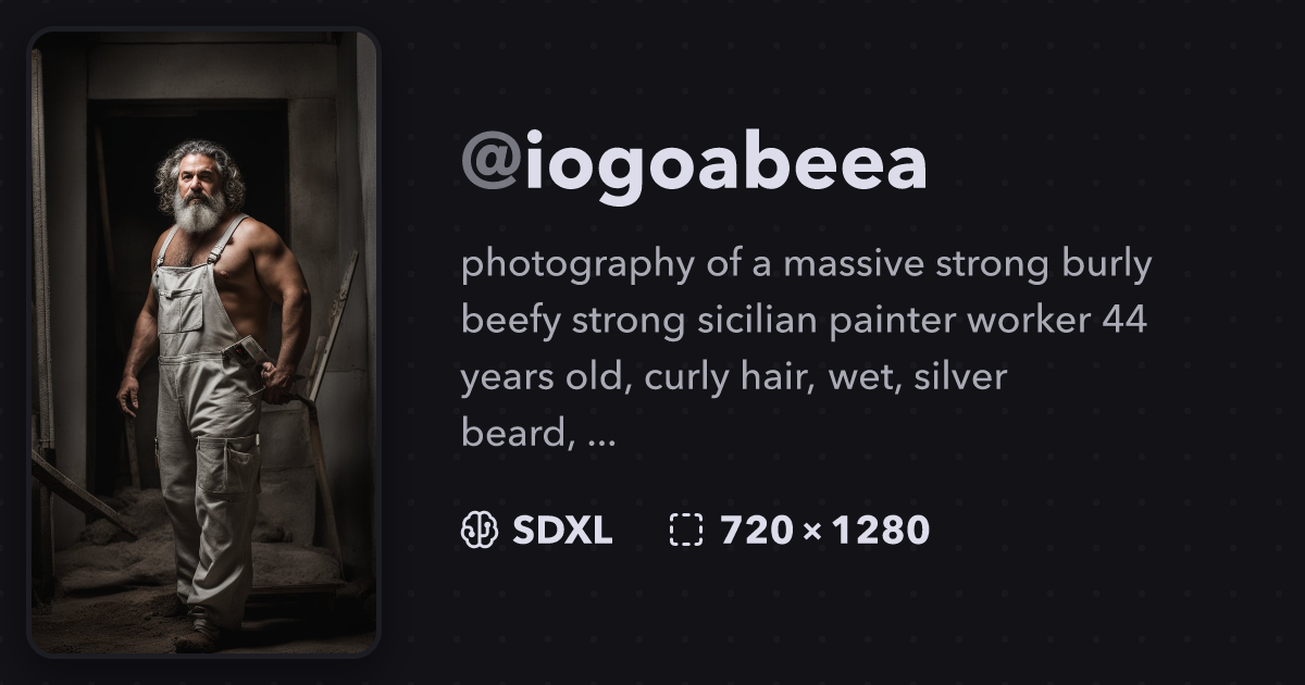 Photography of a massive strong burly beefy strong... | @iogoabeea
