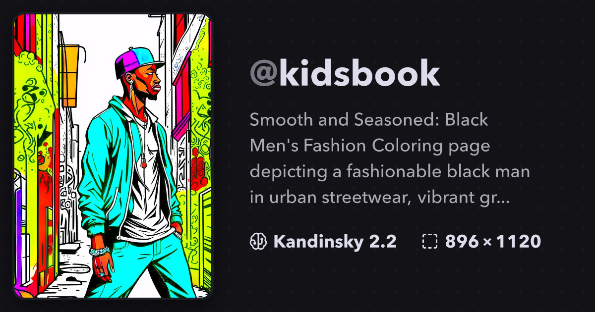 "Smooth and Seasoned: Black Men's Fashion..." | @kidsbook on Stablecog