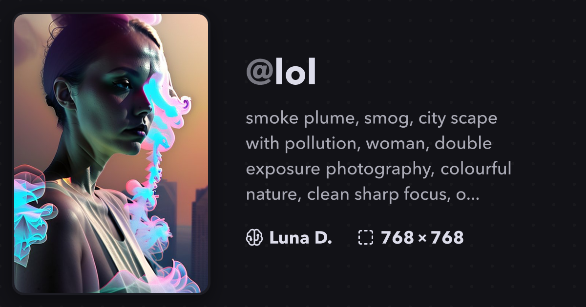 "smoke plume, smog, city scape with pollu..." | @lol on Stablecog