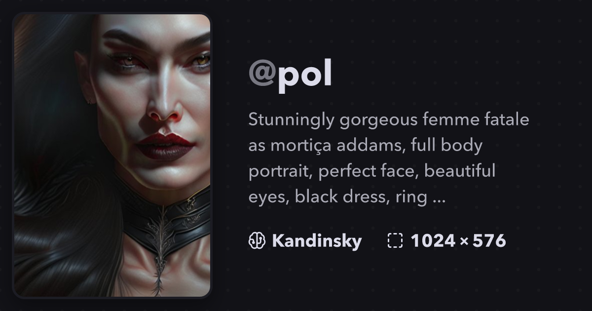 Stunningly gorgeous femme fatale as mortiça addams... | @pol